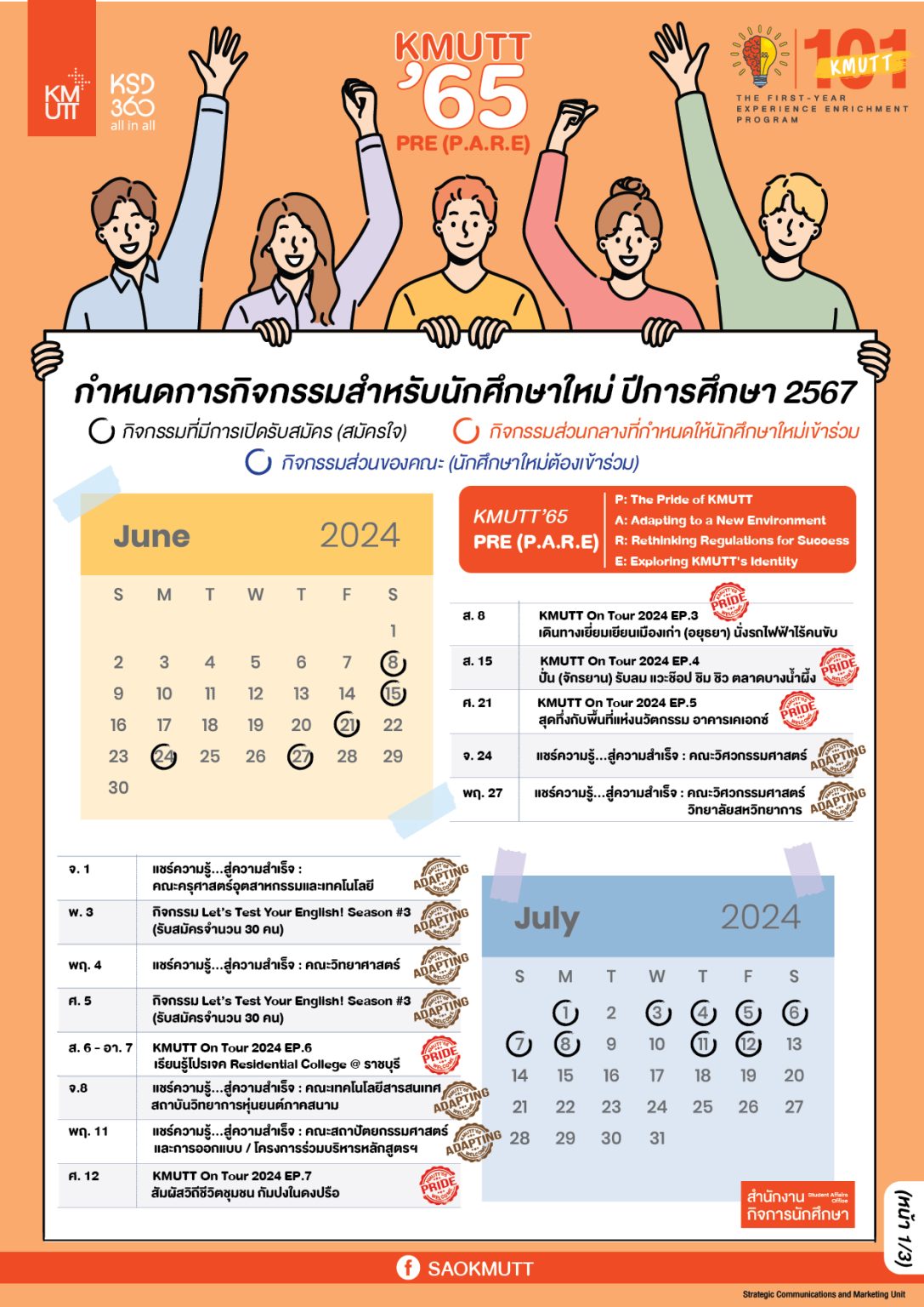 Step10-Attend New Student Orientation Activity – regis.kmutt.ac.th